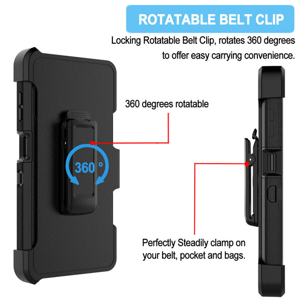 Galaxy A13 5G Defender Pro Case with Belt Clip Holster - MyPhoneCase.com