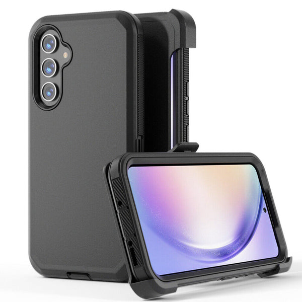Heavy Duty Defender Galaxy A13 5G Case w/ Belt Clip Holster ...