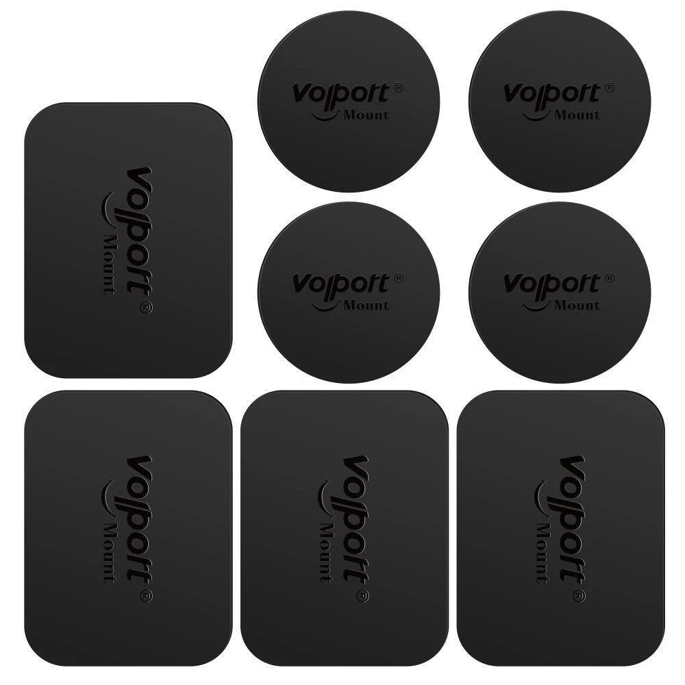 [8-Pack] Universal Metal Plate Adhesive Magnet for Mobile Phone ...