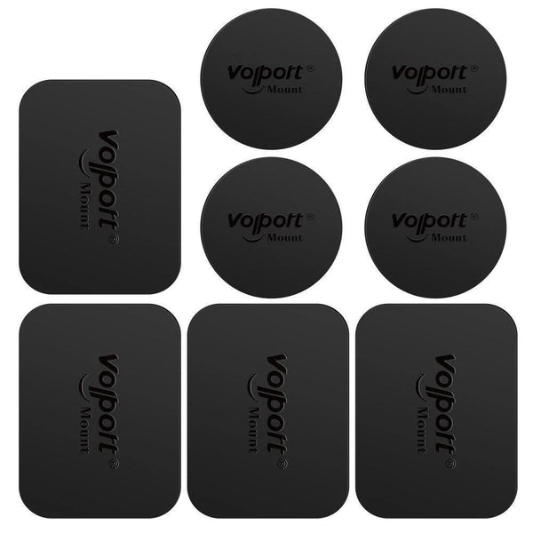 [8-Pack] Universal Metal Plate Adhesive Magnet for Mobile Phone ...