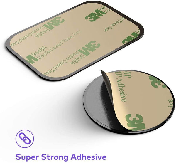 [6-Pack] Universal Metal Plate Adhesive Magnet for Mobile Phone ...