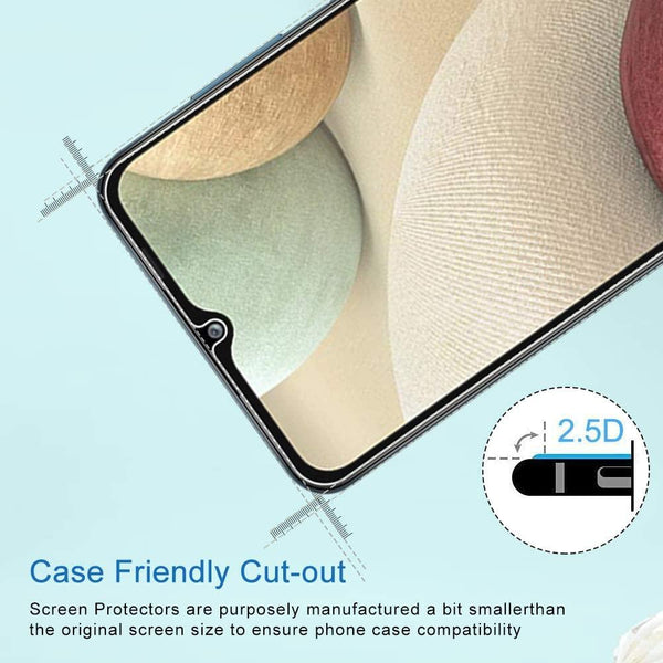 Samsung Galaxy A12 Tempered Glass Screen Protector - MyPhoneCase.com