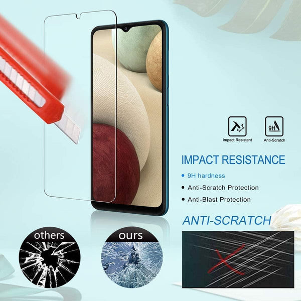 Samsung Galaxy A12 Tempered Glass Screen Protector - MyPhoneCase.com