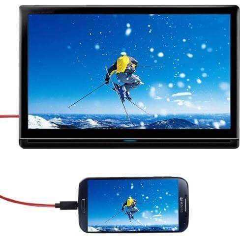 Micro-USB / USB to HDMI Connector - 6 Ft (Phone to TV Converter ...