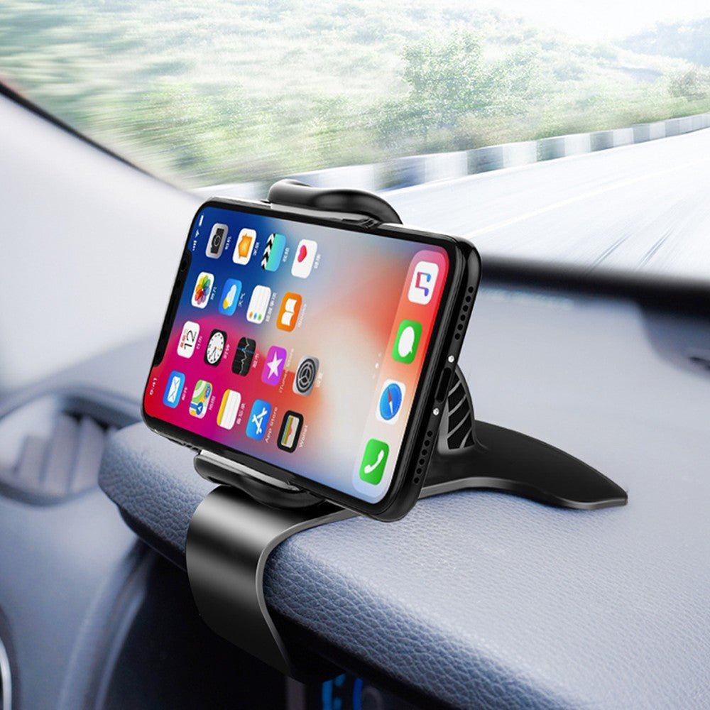 360 Degree Rotation Dashboard HUD Style Car Mount Phone Holder Stand ...